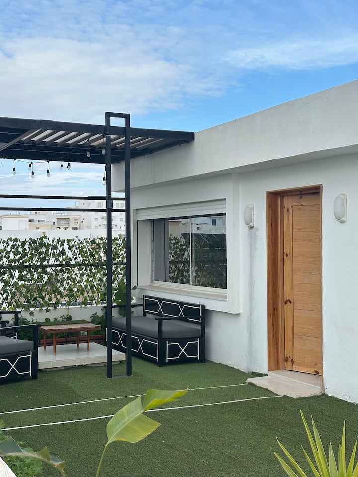 Secret Paradis - Penthouse Avec Jardin Privé - Sousse