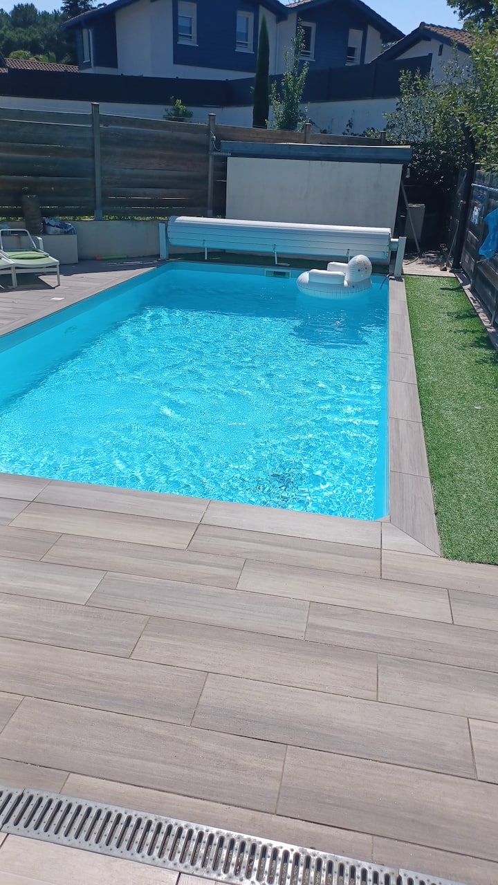 Maison T4 Avec Piscine Et Jacuzzi Située A Tarnos - Labenne