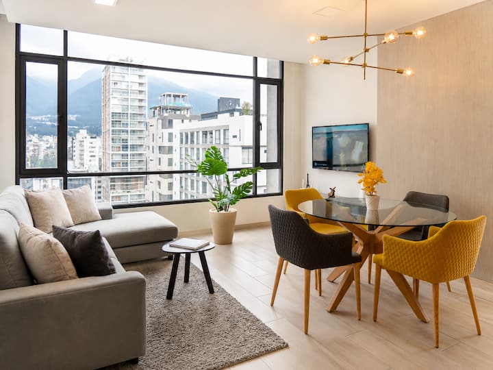 Moderno 2 Habitaciones En Essence Con Gran Vista - Quito (Ecuador)