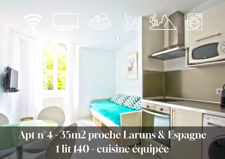 Apt. N° 4, Eaux-chaudes Proche Laruns & Espagne - Vallée d'Aspe