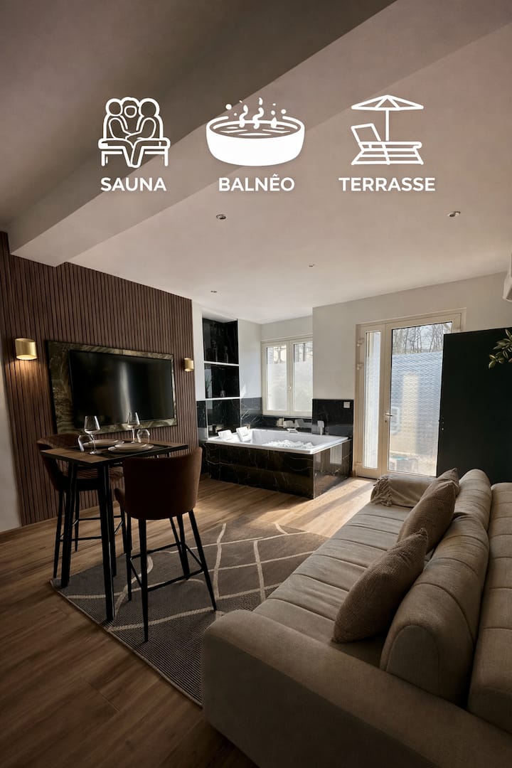 Suite Prestige Avec Spa Privatif – Sauna & Balnéo - Soissons