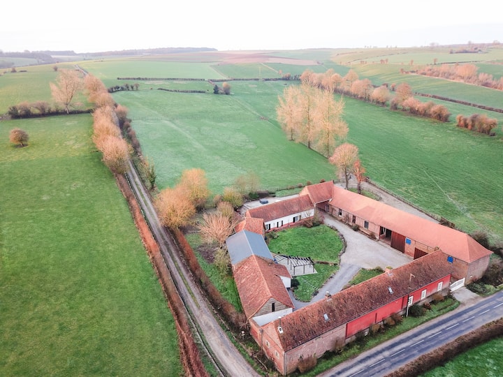 Gîte Familial En Ferme, Jacuzzi & Vue Sur Chevaux - Côte d'Opale