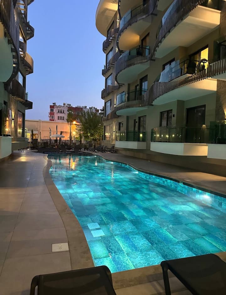 Уютная квартира в центре города 50 метров от моря - Alanya