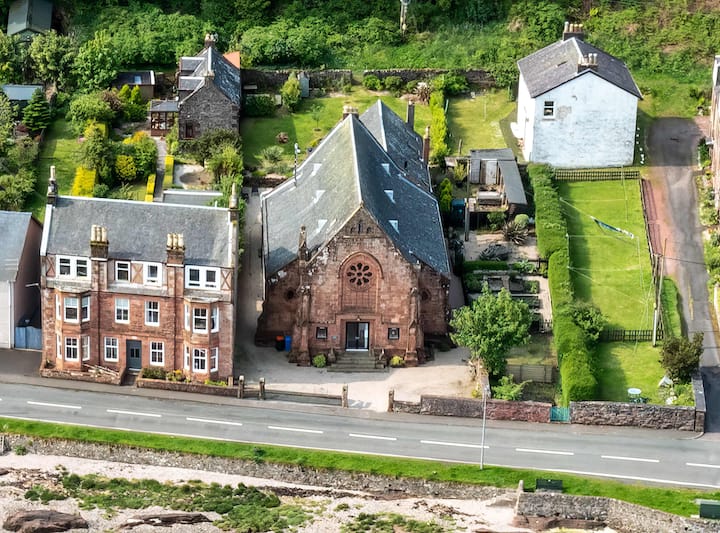 Unique Seafront Church Retreat With Panoramic View - Isle of Arran