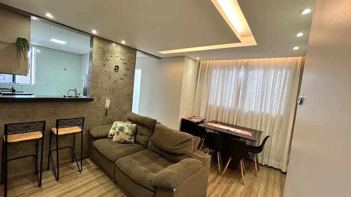 Apartamento Lindo E Confortável Próximo De Tudo. - Betim