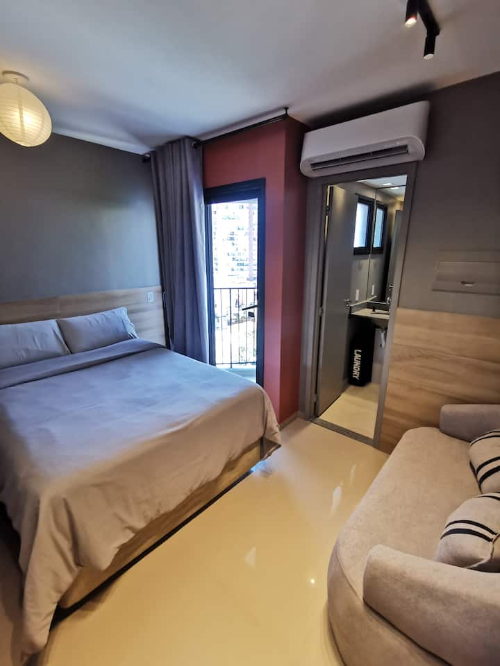 Studio Santa Cecília Em Frente Ao Metrô - Brasil