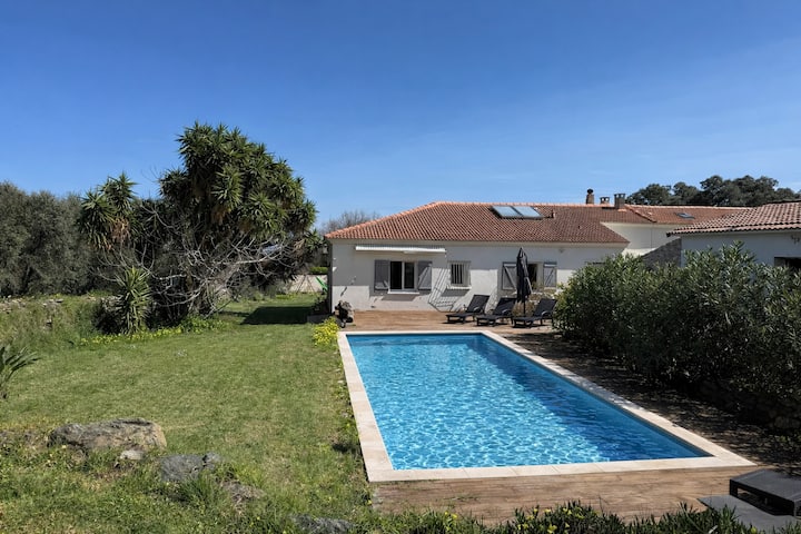 Villa U Nidu, Calme Forêt Et Piscine Pour 8 - Bastia