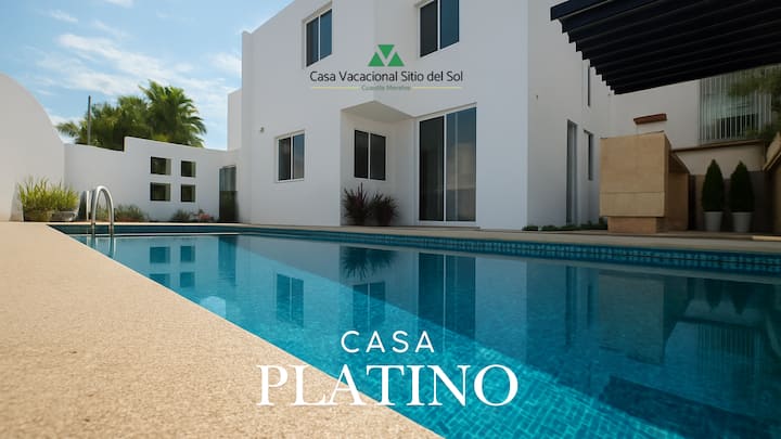 Casa Platino Alberca Templada Privada Pet-friendly - Cuautla