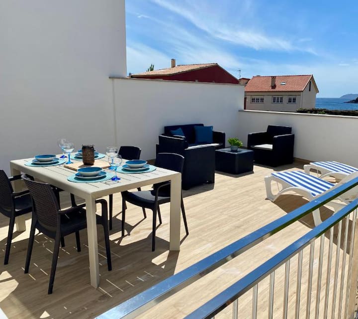 Ezaro Beach (Modern, Planta1ª) - Corcubión