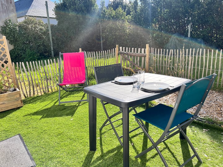 Cap à Deux -2p -Wifi- Parking-jardinet-600m Plage - Saint-Pierre-Quiberon
