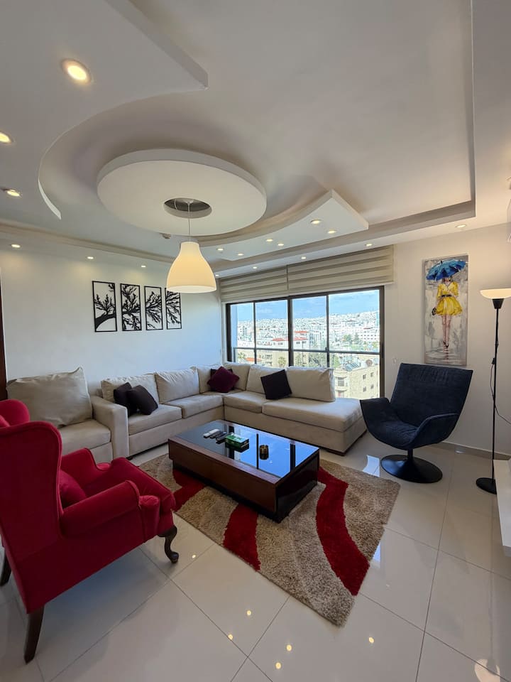 Al-burj Apartment With Stunning View 7th Floor - Amman
