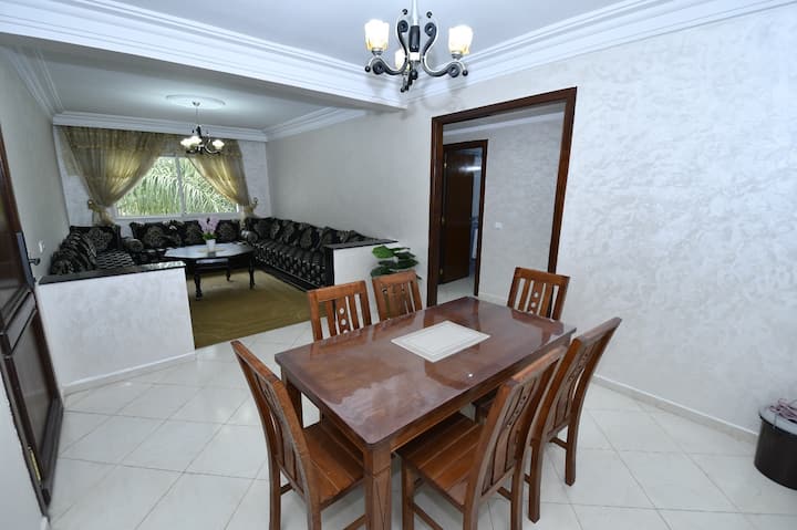 Superbe Appartement Spacieux 
Résidence Sécurisée - Salé