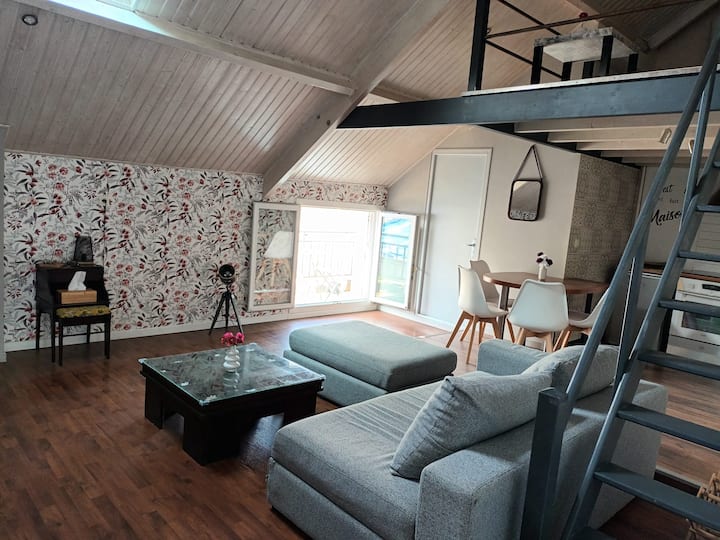 Le 50,
Appartement Cosy Aux Portes De Nantes. - Rezé