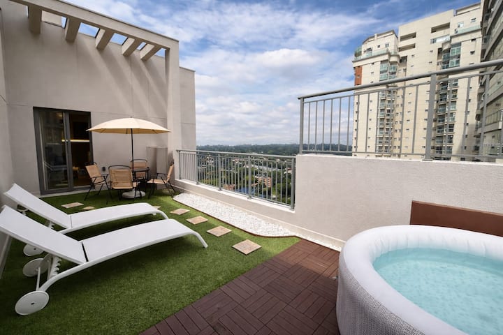 Cobertura Com Jacuzzi Privativa E Vista Incrível - Brazil