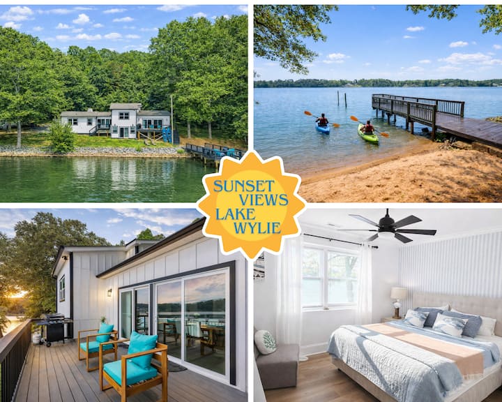 Waterfront | Sunset + Dock Views | Lake Wylie - Belmont, NC