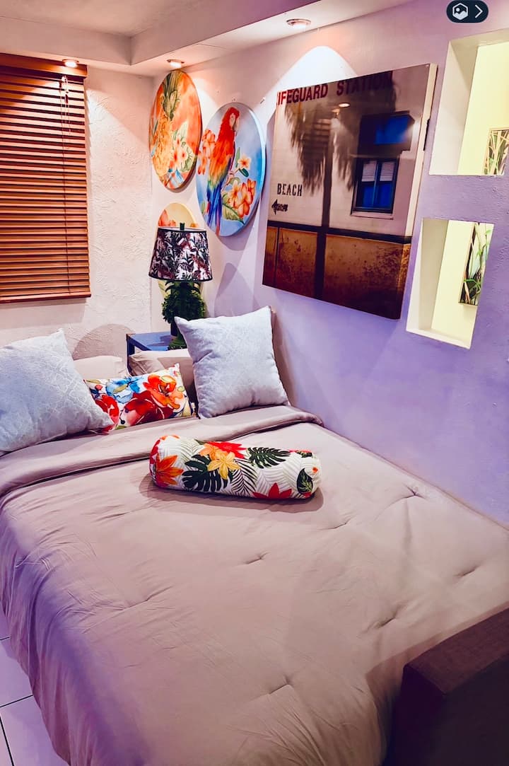 Escape Caribeño Apt; Gym, Parking/3 Min Playa P.s. - Puerto Rico
