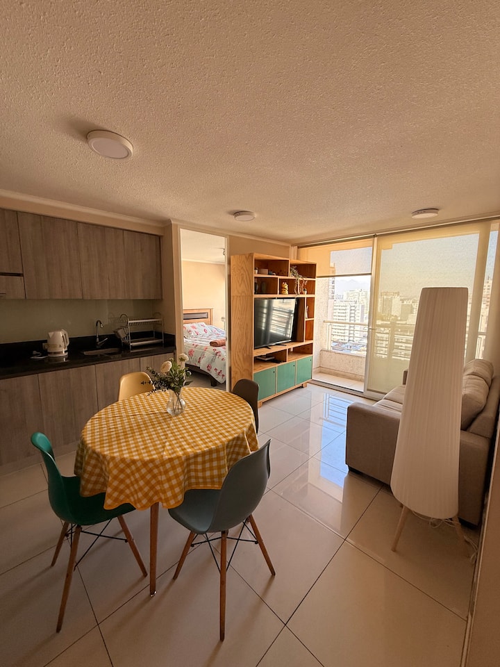 Hermoso Departamento En Pleno Santiago Centro - Providencia