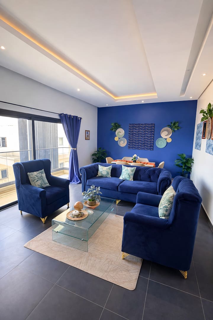 Luxury Modern 1br 2ba In Almadies Balcony + Washer - Dakar