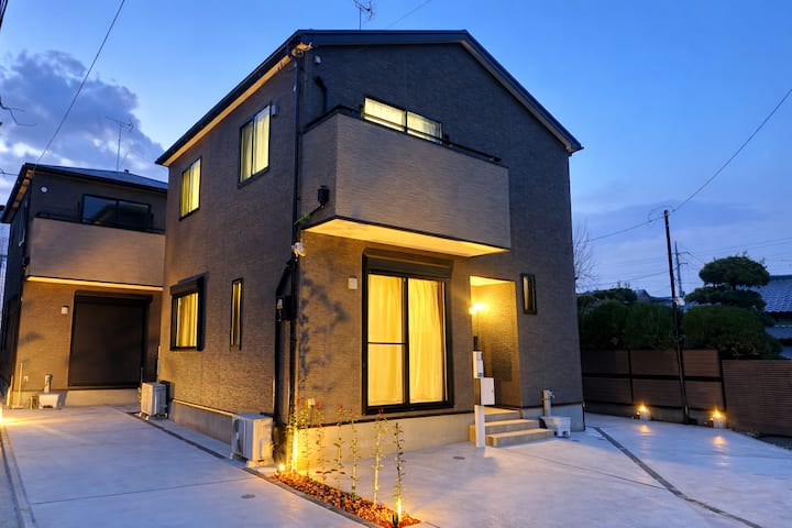 新築一棟貸切｜駐車6台無料｜駅送迎あり｜東京30分｜最大6名 - Saitama