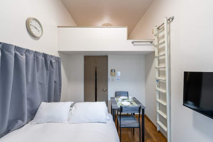 【New Open】天神3分｜駅徒歩2分｜人気ロフト・快適ステイ - Aéroport de Fukuoka (FUK)