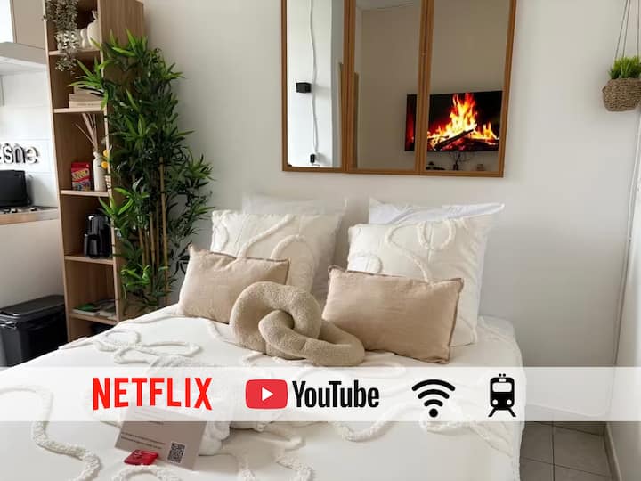 L’élégant - 5 Min Gare Châteaucreux Et Parc Expos - Saint-Étienne