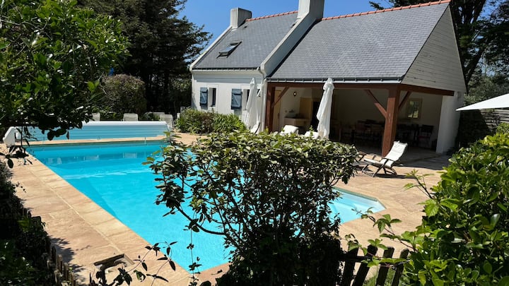 Village Borgroix - Maison Familiale / Piscine - Bangor, France