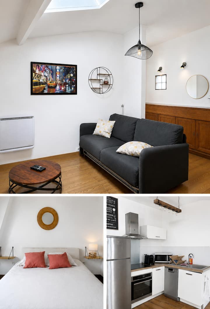 Appartement Cosy T2 Proche De Paris Et Disneyland - Le Perreux-sur-Marne