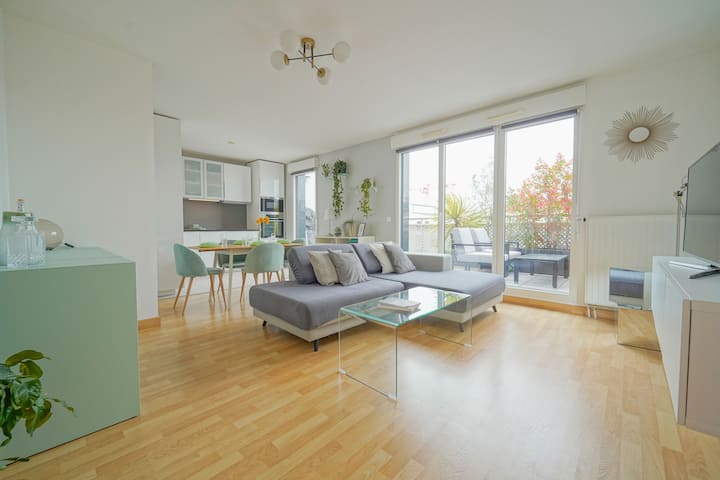 Parking•balcon•7 Min Métro• Proche Stade De France - Aubervilliers