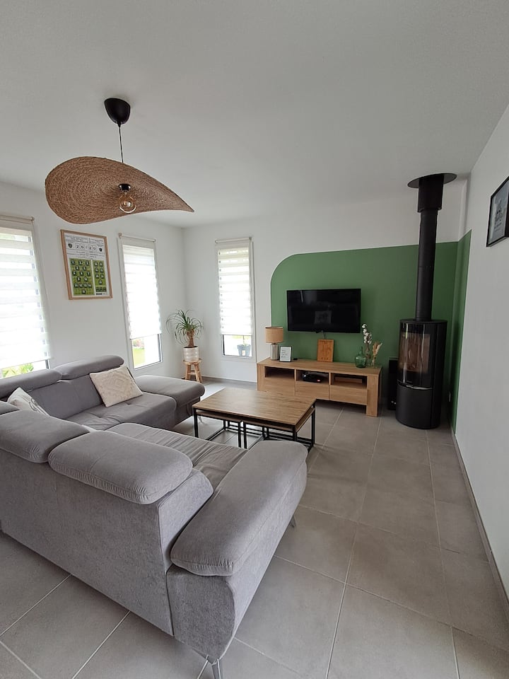 Maison Calme Avec Jardin - Pays basque français