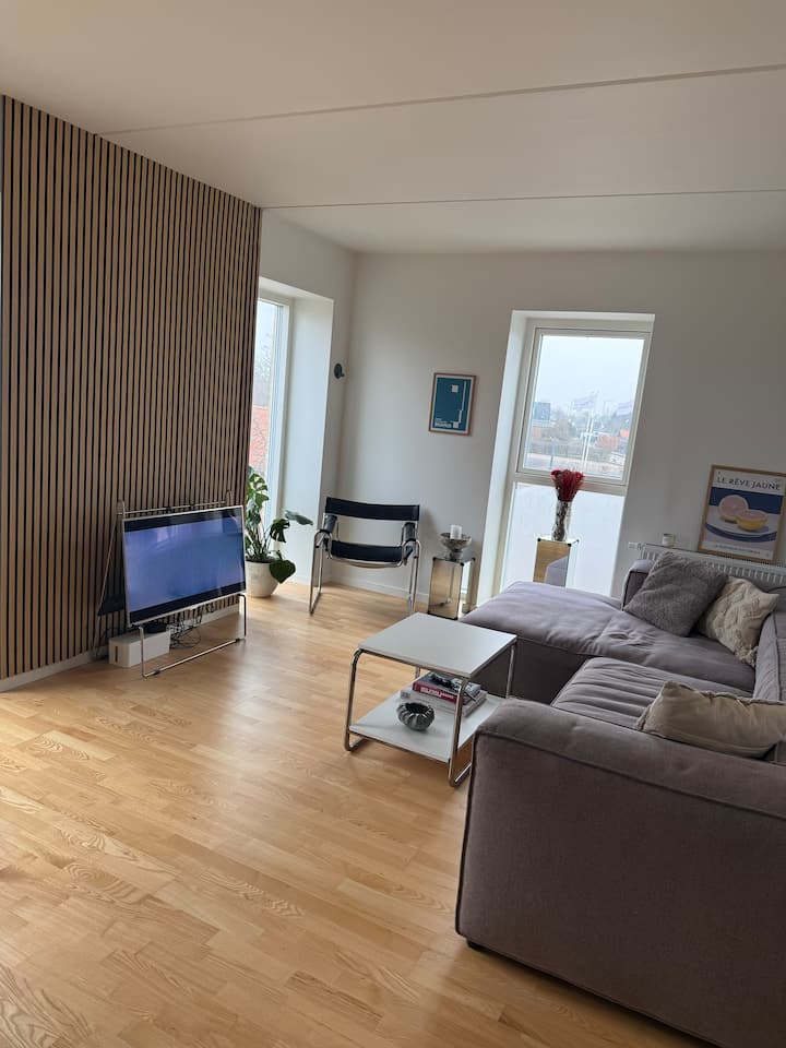 Smuk Lys Lejlighed Med God Plads I Risskov - Aarhus