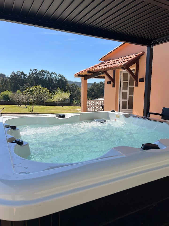 Casa Con Jacuzzi En Abegondo (A Coruña) - Cerceda