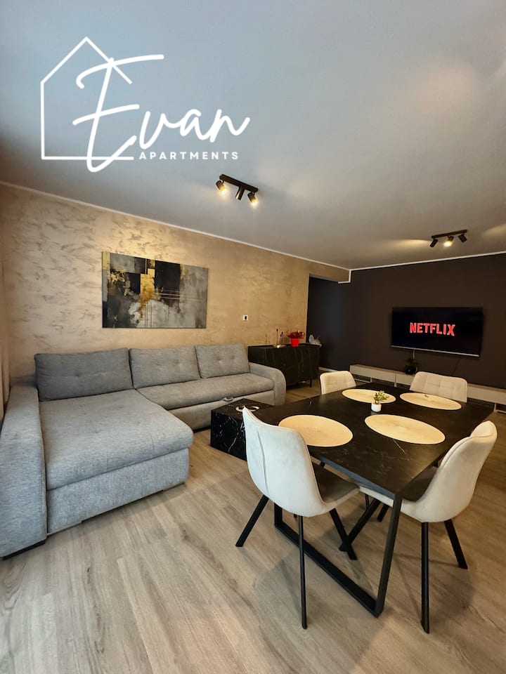 Glam Shopping City Apartment By Evan Apartments - 시비우