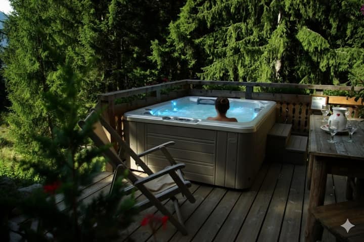 Chambre Des Barattes Avec Jacuzzi - Chamonix-Mont-Blanc