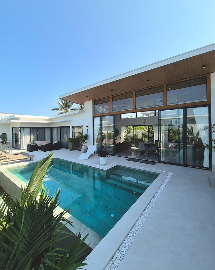 Bright, Modern 3 Bed Pool Villa In Bophut - Koh Samui