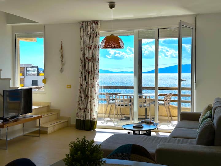 Panoramic Seaview, Duplex Apt. Bougainville Bay - Saranda