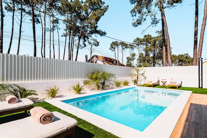 Oceanbreeze. Piscina Aquecida Opcional. Praia 5min - Costa de Caparica