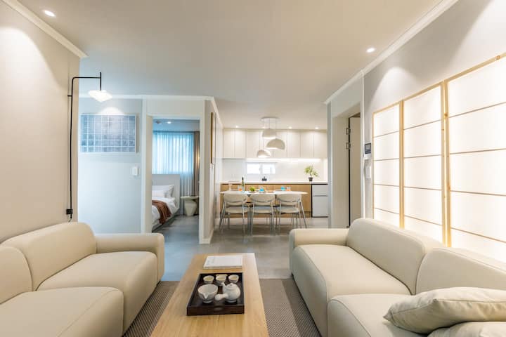 오픈할인50%𖤐상왕십리역ㅣ명동ㅣddp ㅣ홍대ㅣ8인ㅣ가족ㅣ친구모임ㅣ커플ㅣ에어컨ㅣ독채ㅣ짐보관 - South Korea