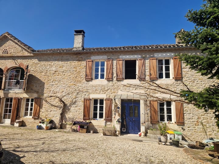 Chambre Chez L'habitant Dans Maison à La Campagne - Saint-Antonin-Noble-Val