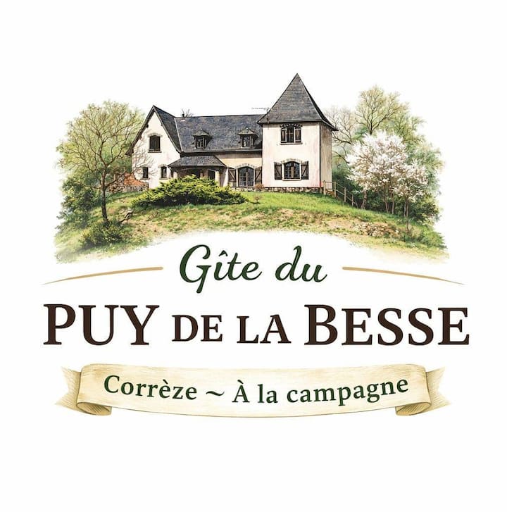 Gite Du Puy La Besse - 11 Personnes- Corrèze Ussel - Ussel