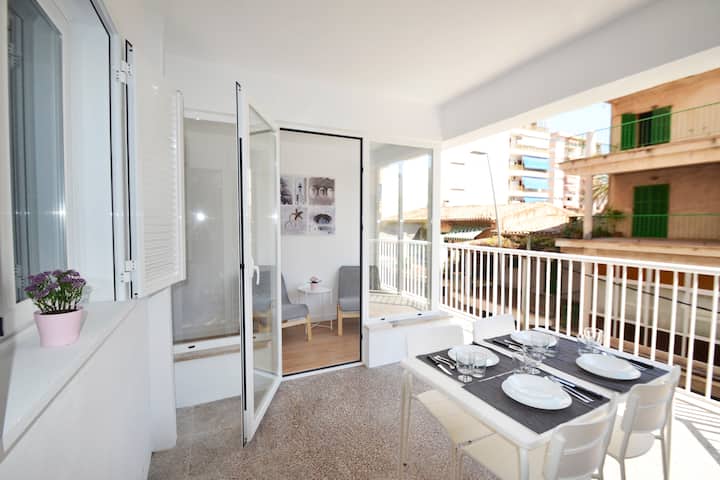 Luminous Apartment Close To The Club Naútico - El Arenal