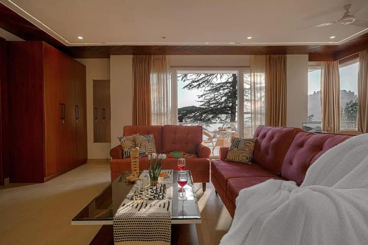 Sylvan 1bhk With Pvt Balcony - 2 Beds+wifi+parking - Mussoorie