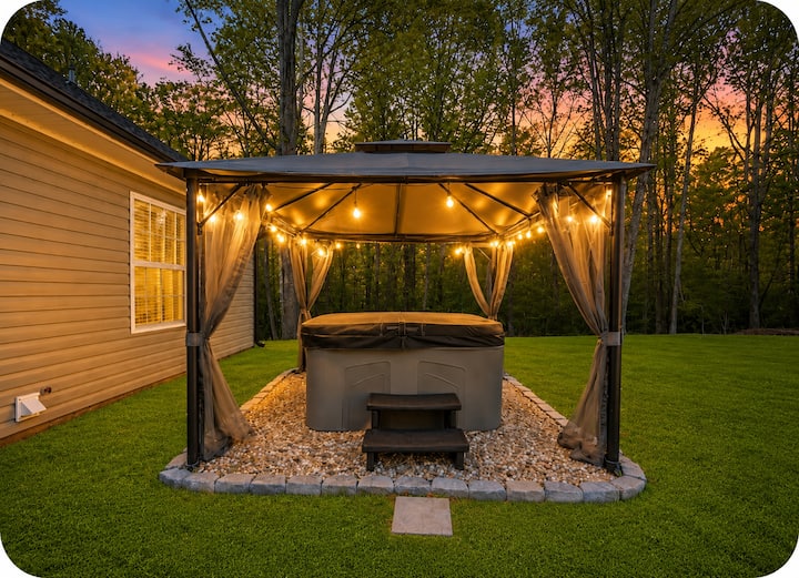 The Grape Escape- Cozy Wine Retreat Near Montaluce - Dahlonega, GA