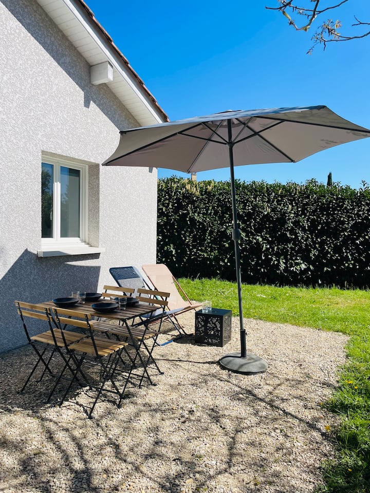 Pause Nature Cosy Avec Jardin & Terrasse Privés - Ain