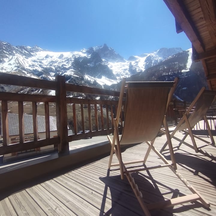 Chalet Meije Appart à La Grave - La Grave