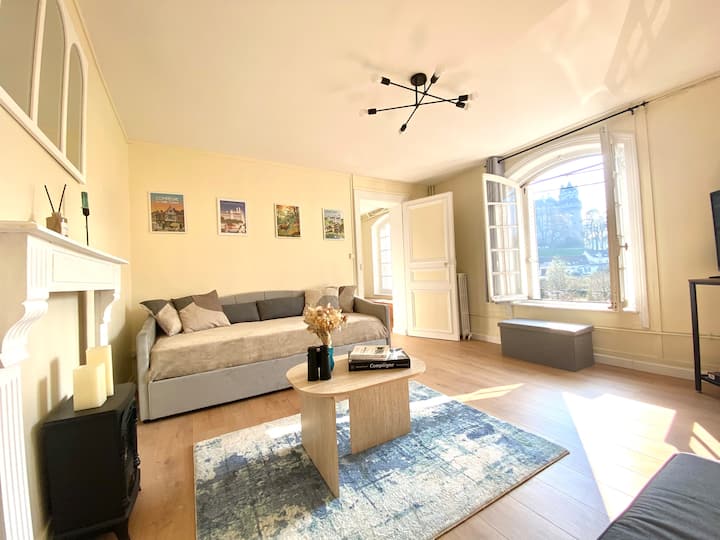 Villa De Charme & Jardin, Vue Remarquables Château - Pierrefonds