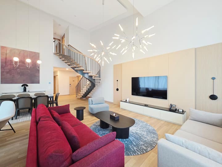 Maslak 1453 | Gym, Sauna | Hotel Service, 3+1 Loft - Kilyos