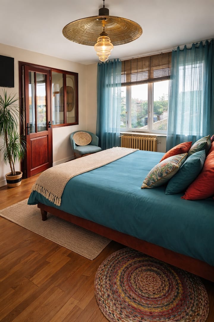 Chambre D’hôtes Artistique – 2 Pers – Mer à 700 M - Wimereux