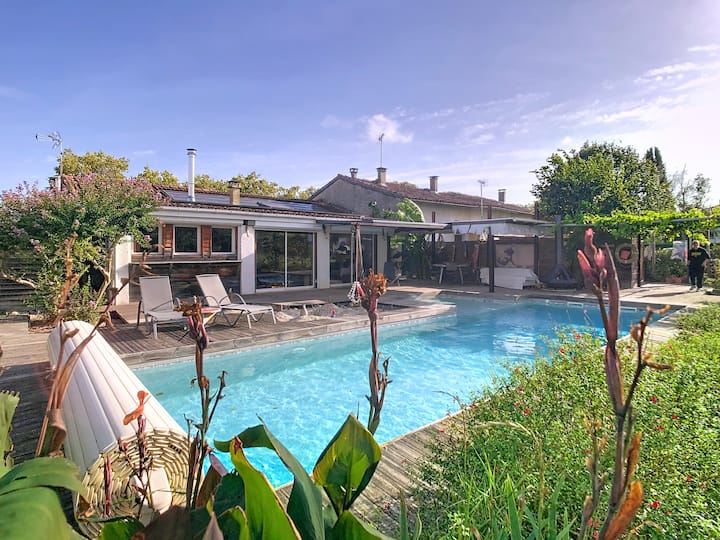 Havre De Paix Au Cœur Du Village Avec 3 Chambres - Auterive