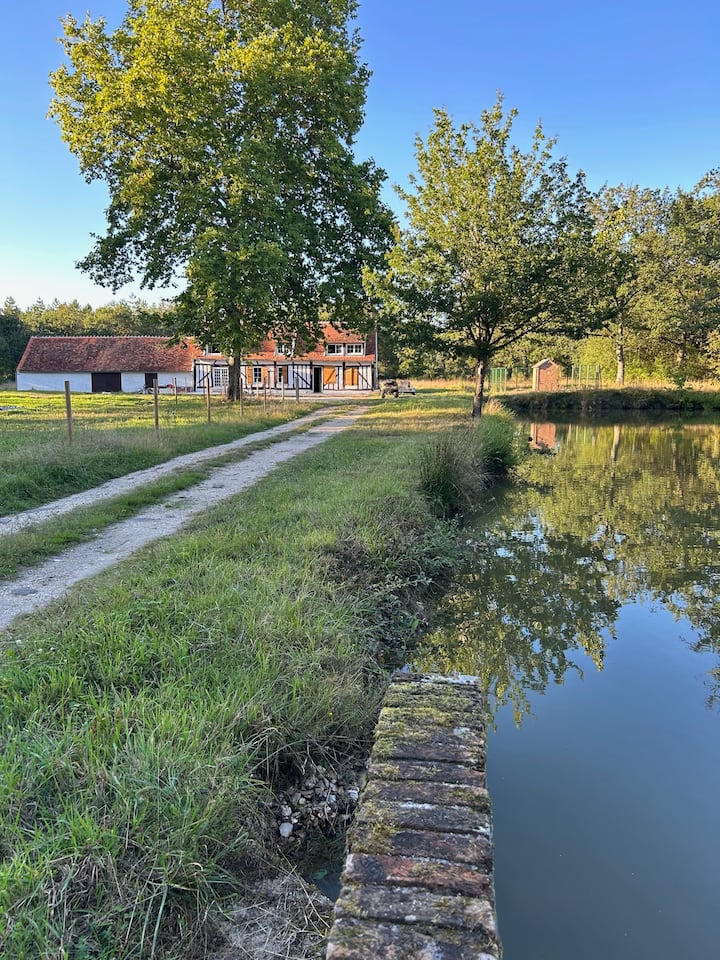 Longère Solognote De 200 M2 Jusqu'à 14 Pers. Spa - Lamotte-Beuvron