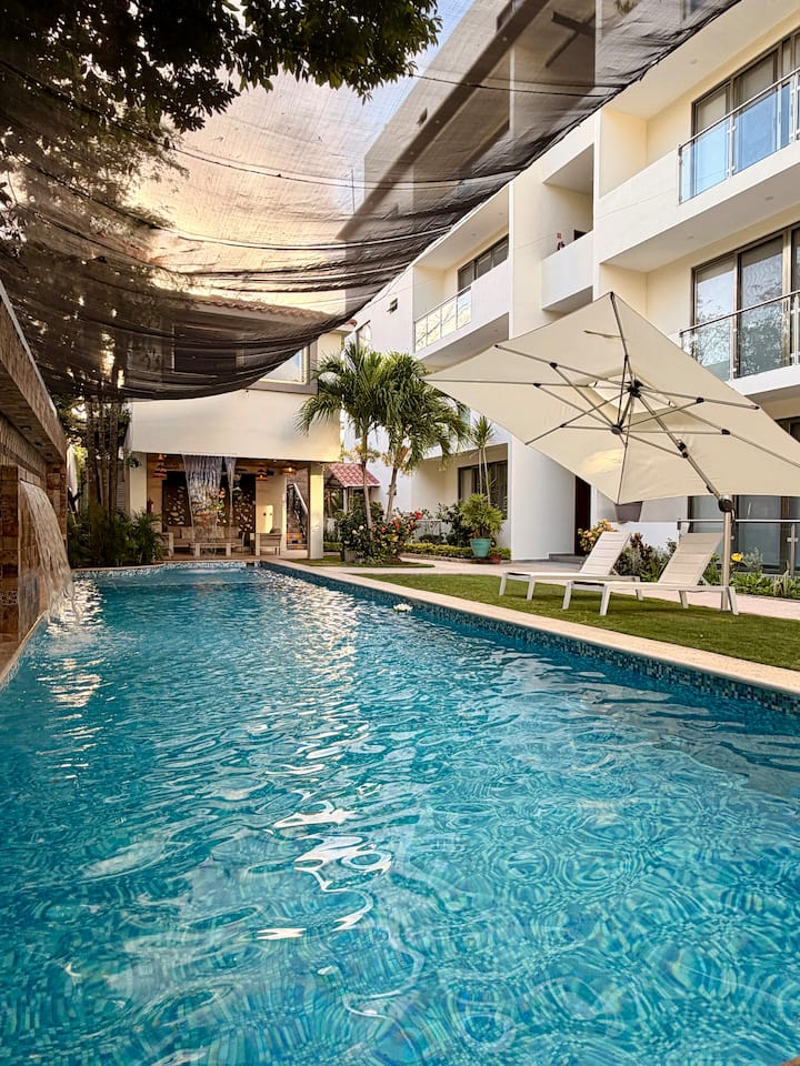 Akbal Loft Ground Floor | Pool, Gym And Coworking - Cancún